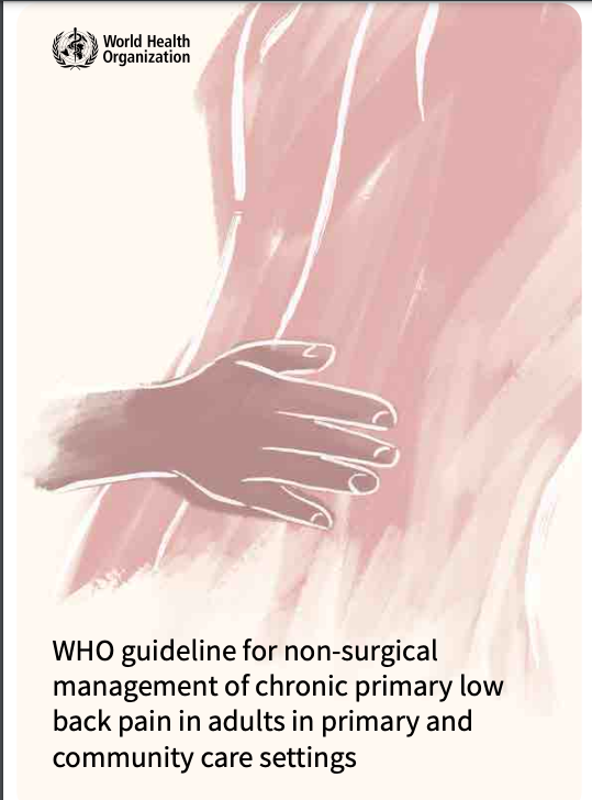 WHO releases guidelines on chronic low back pain - Prevention is better ...